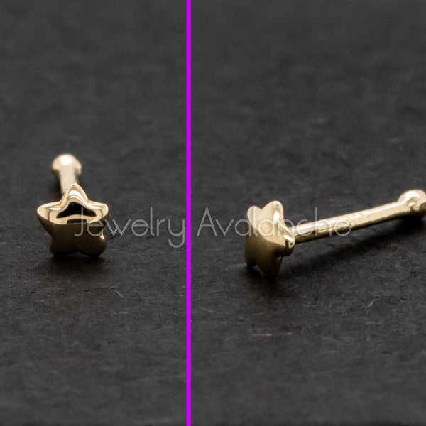 Star Nose Ring - Etsy