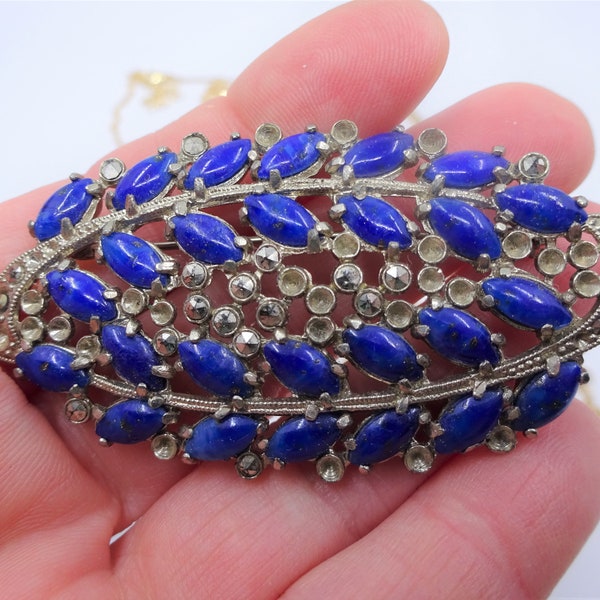 Gemstone Brooch - Etsy