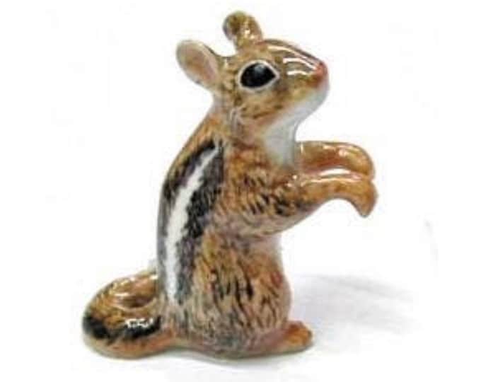 CHIPMUNK Miniature Porcelain Figurine - Etsy