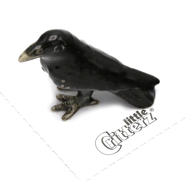 Miniature Crow - Etsy