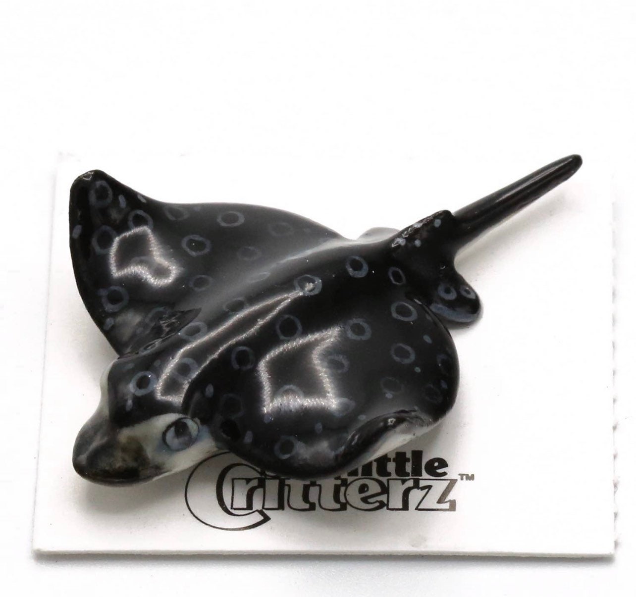 SPOTTED EAGLE Ray STINGRAY Miniature Porcelain Figurine | Etsy