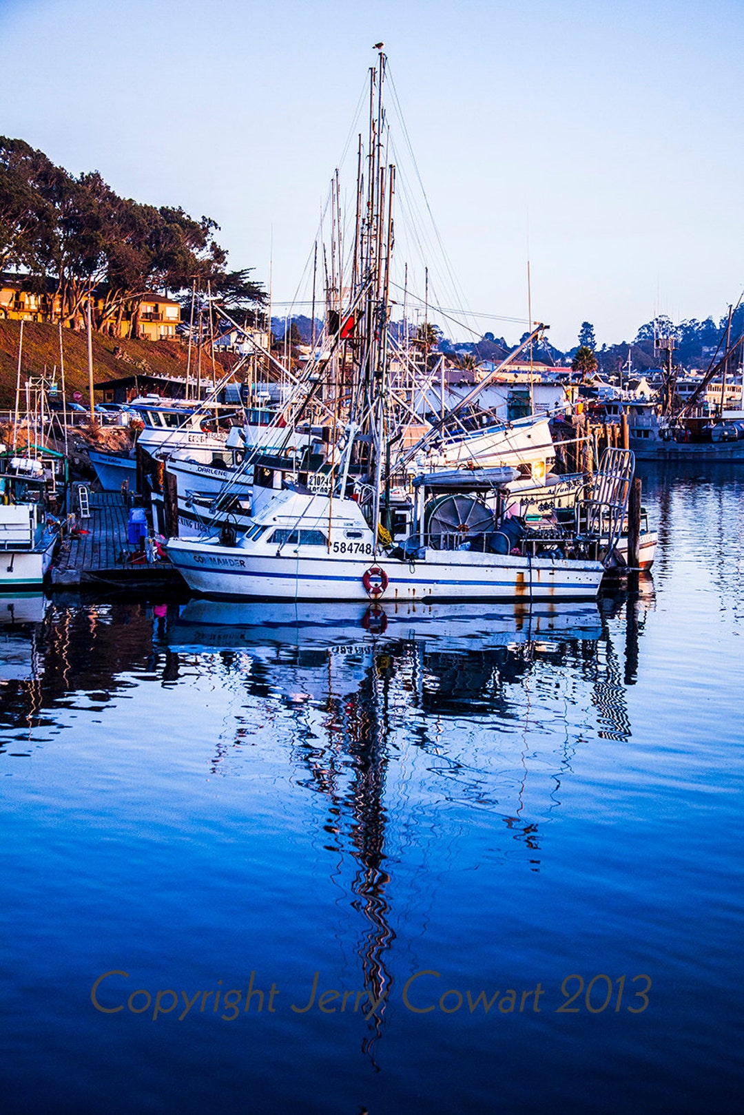 Boat Photography, Boat Marina Photography, Boat Mast Reflection Art ...