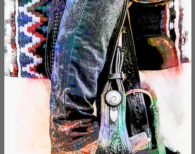 Cowboy Boot Photography, Cowboy Art Photography, Western Horse Art ...
