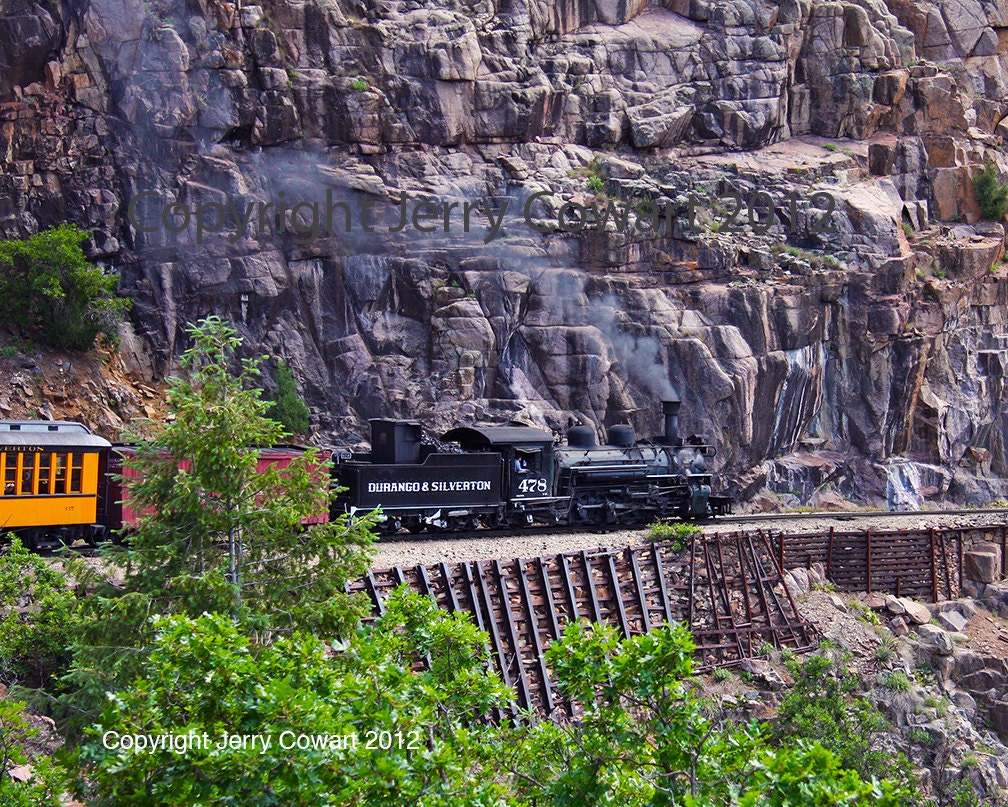 Train Photography, Train Ride Durango to Silverton Colorado, Railroad ...