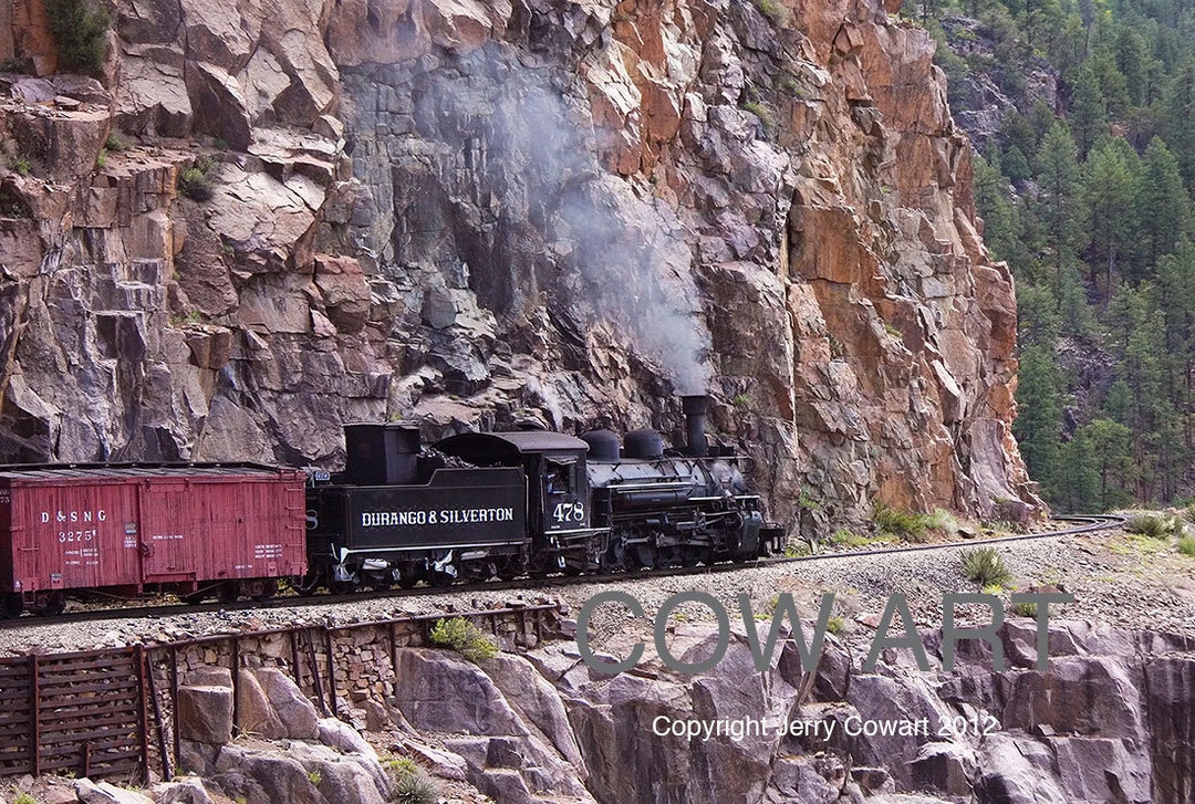 Steam Locomotive Photography, Train Ride Photo, Train Silverton ...