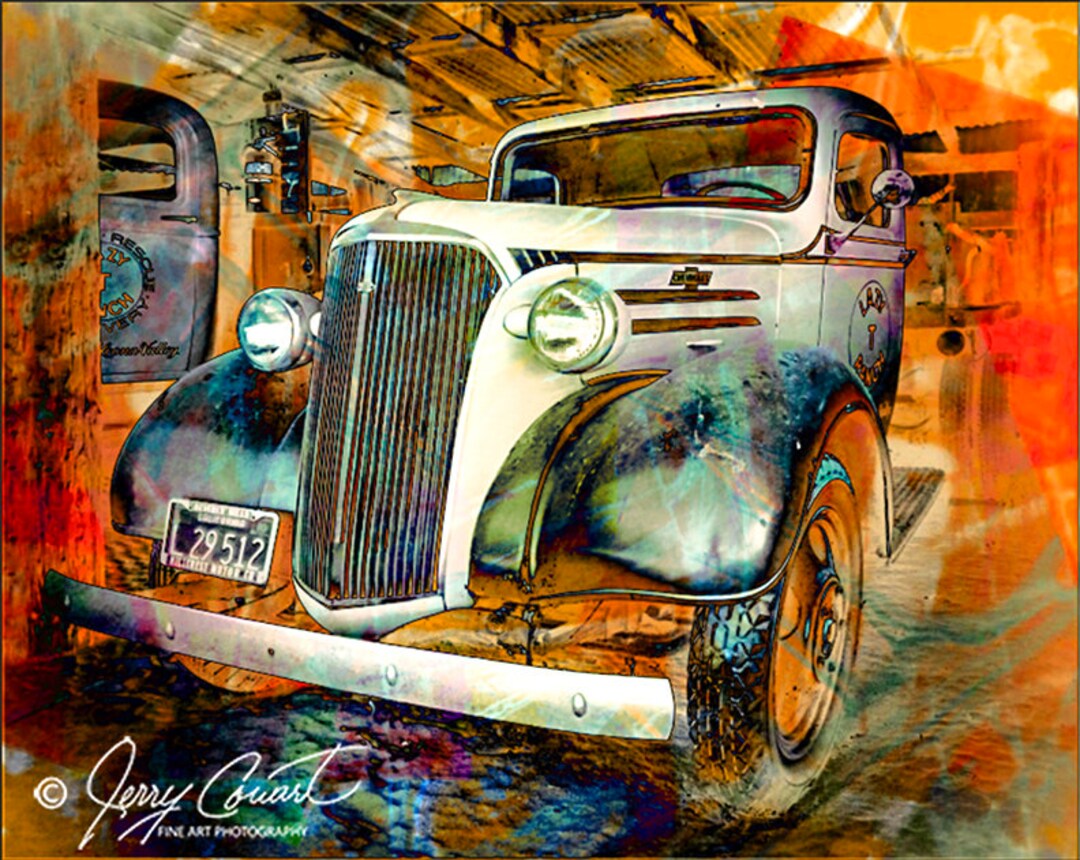 Vintage Chevy Truck, 1937 Chevy Pickup Photography, Old Chevy Pickup ...