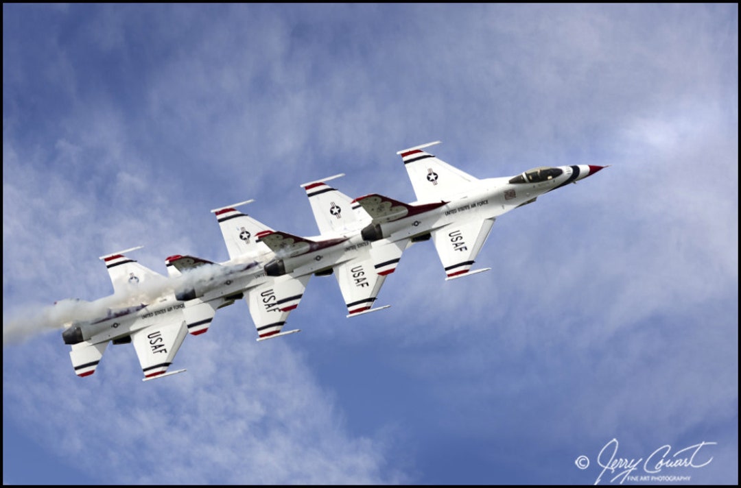 Thunderbirds Jet Planes Art, Airplane Photography, F-16C Falcon ...