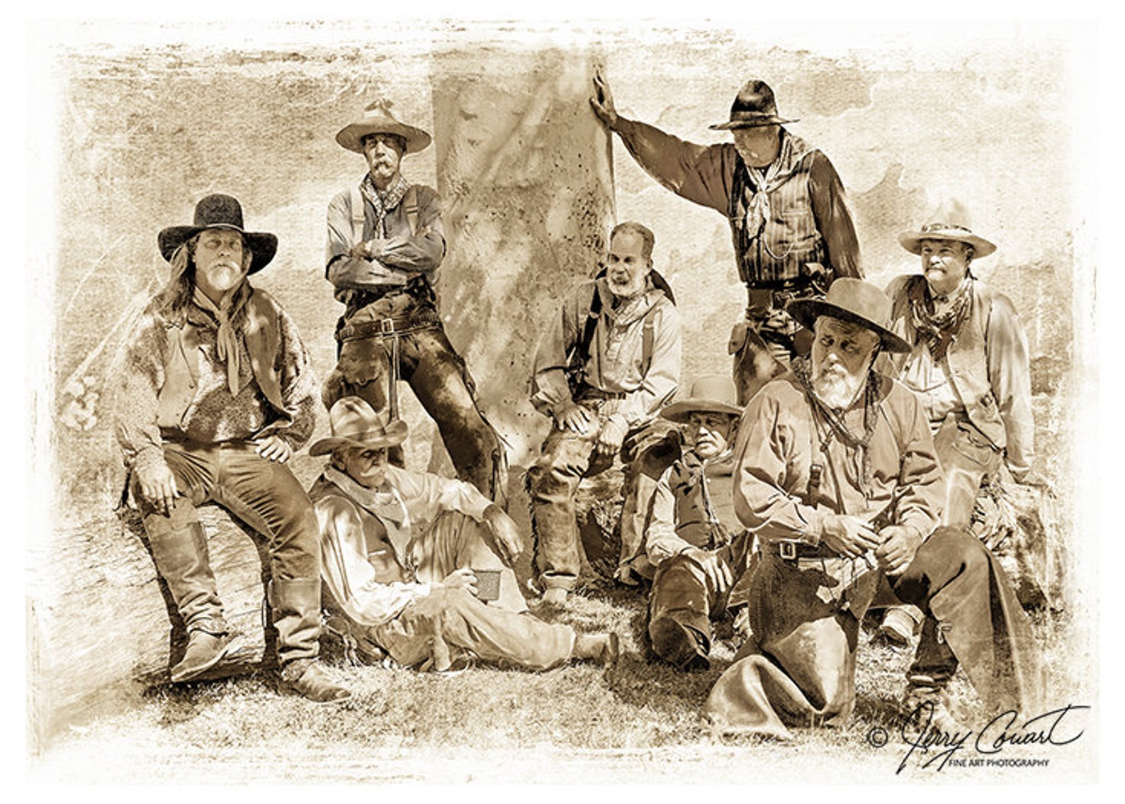 Cowboy Photography Cowboys Art Print Cowboy Gang Art Wild - Etsy