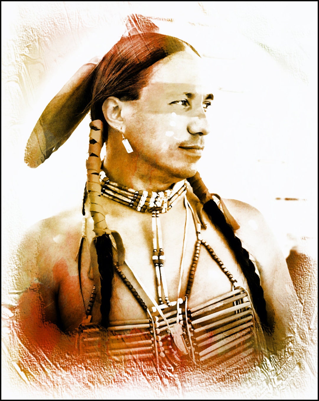 Native American Oglala Lakota Art Photography Print, Native American ...