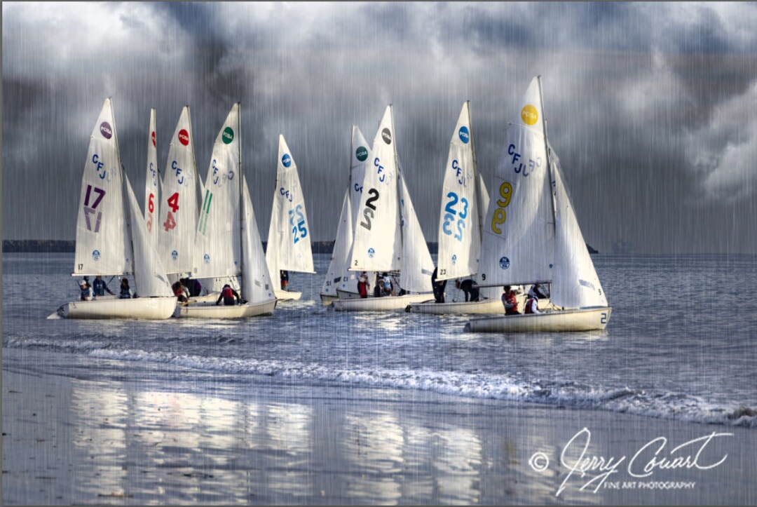 Sailboat Photography, Sailboat Racing Art, Sailboat Regatta, Rose Bowl ...