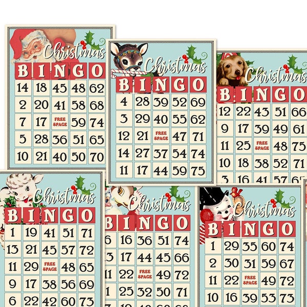 Vintage Bingo Cards - Etsy