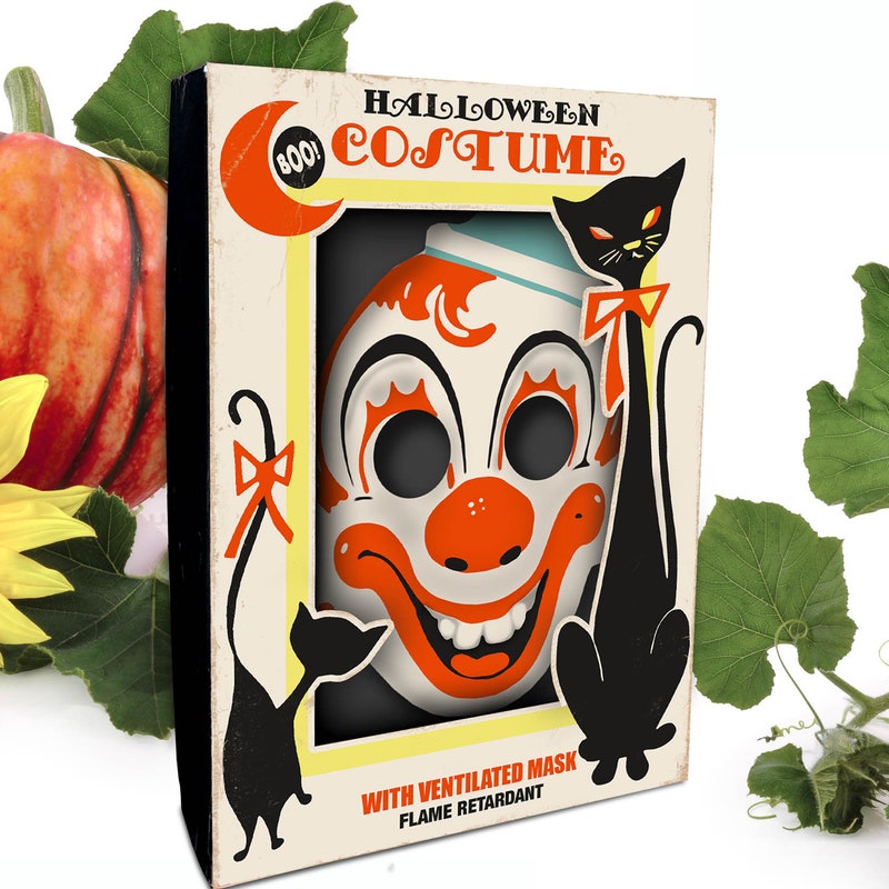 Clown Masks Cat - Etsy
