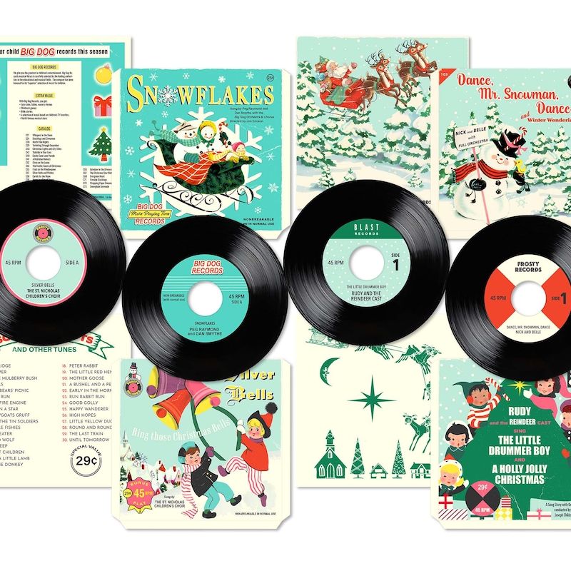 45 Christmas Vinyl - Etsy