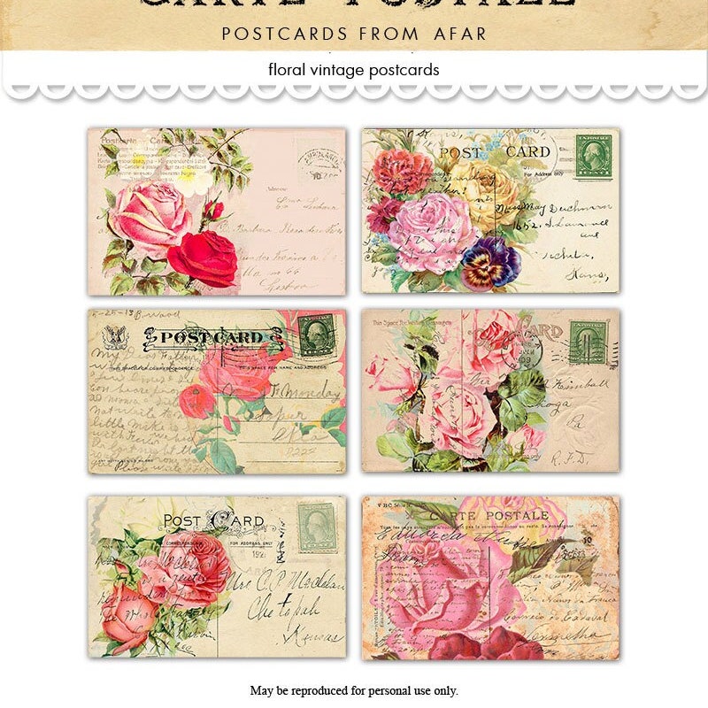 Printable Postcard - Etsy