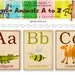 Digital Animal ABC Alphabet Flashcards / Downloadable / Printable / 3 ...