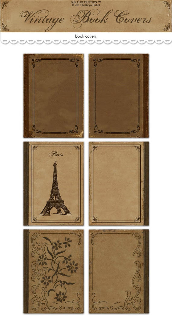 Scrapbook Cover Design Template