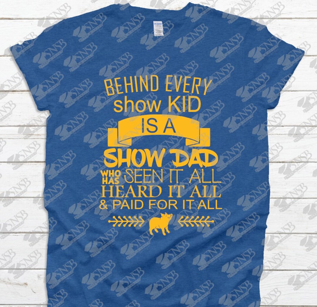Show Dad SVG for 4H or FFA - Etsy