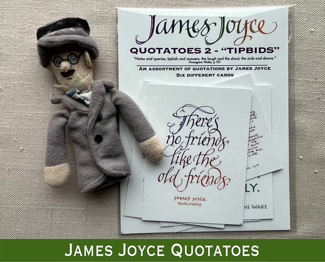 James Joyce "quotatoes" Trading Cards, Series 2 - Etsy