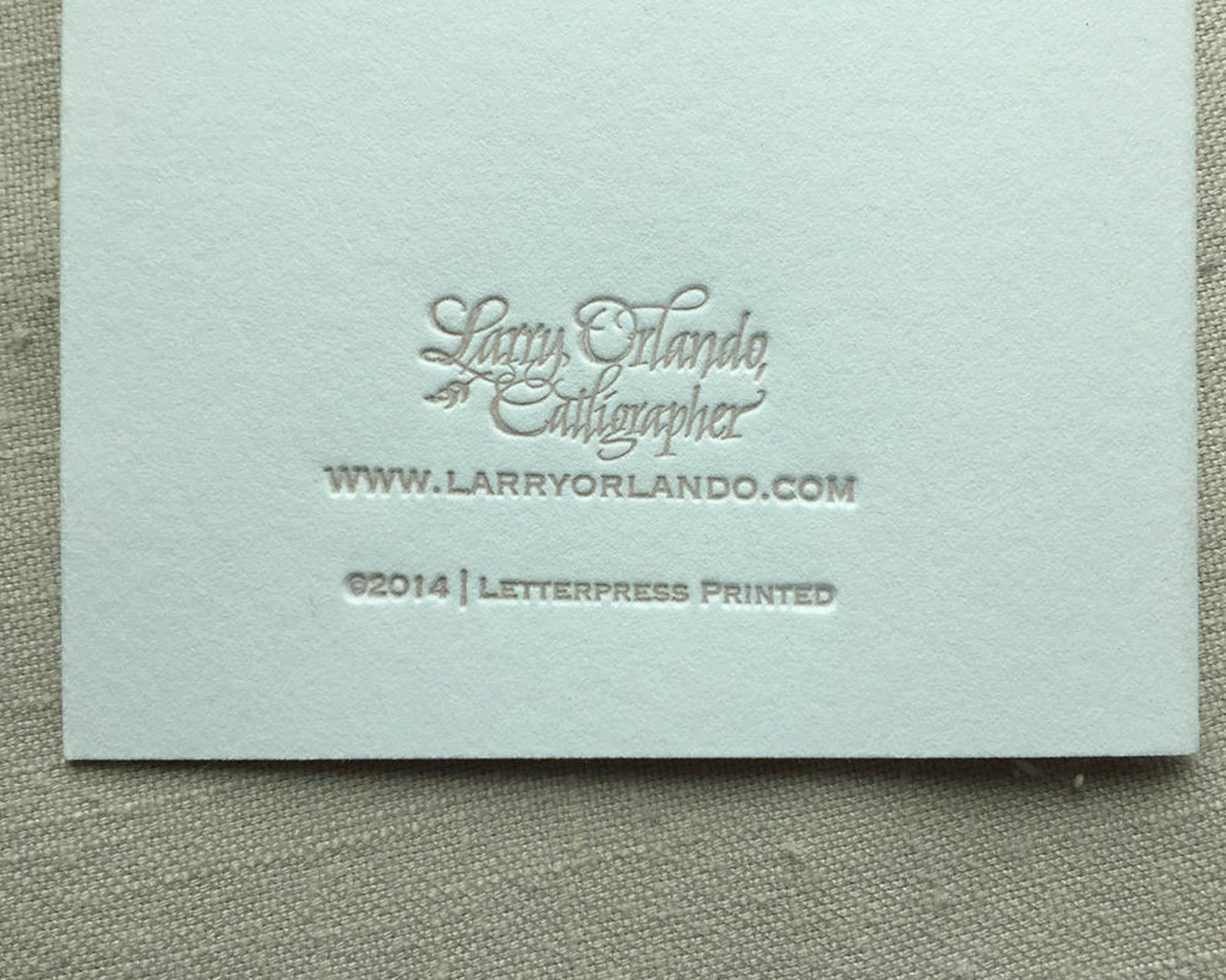 Wedding Card letterpressed Calligraphy - Etsy