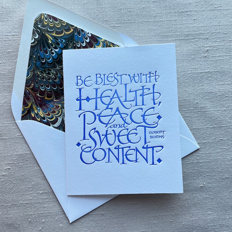 Get Well Card Calligraphy - Etsy