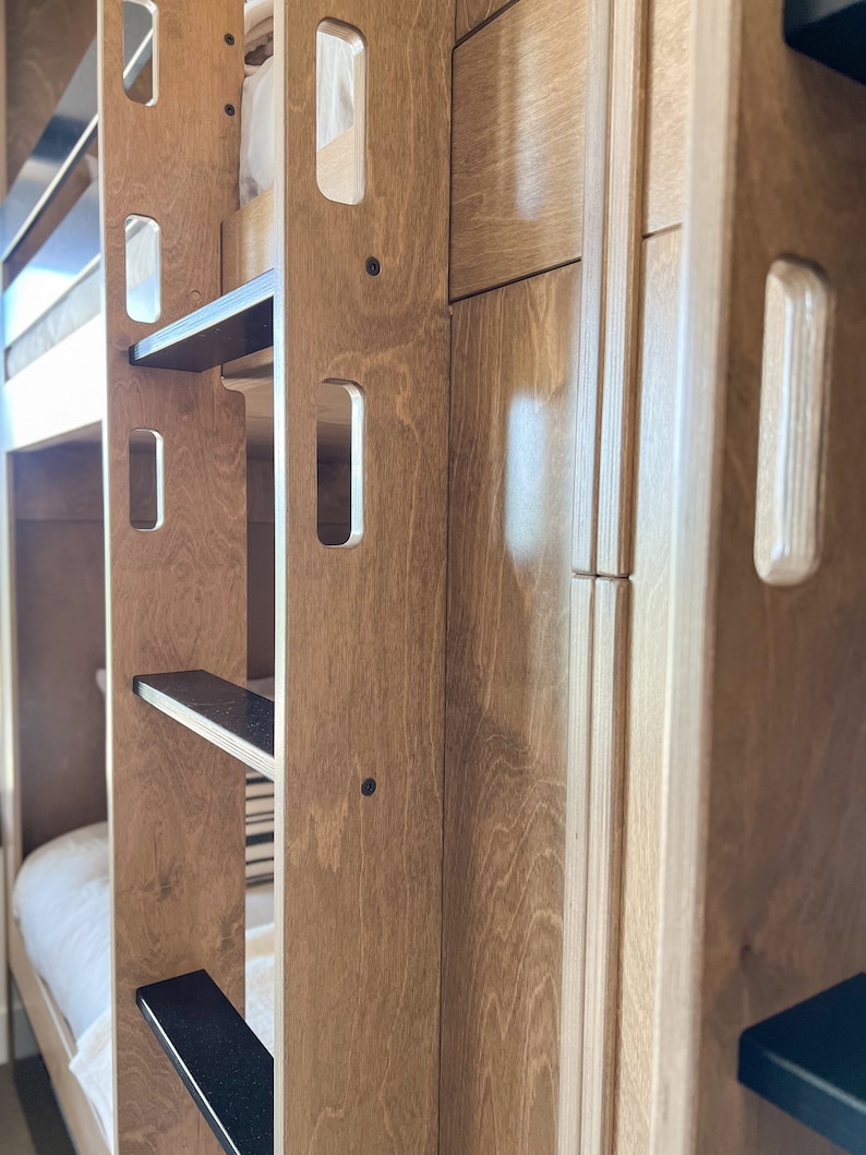 Modern Bunk Room With Built In Bunk Beds Which Sleeps 8 Etsy