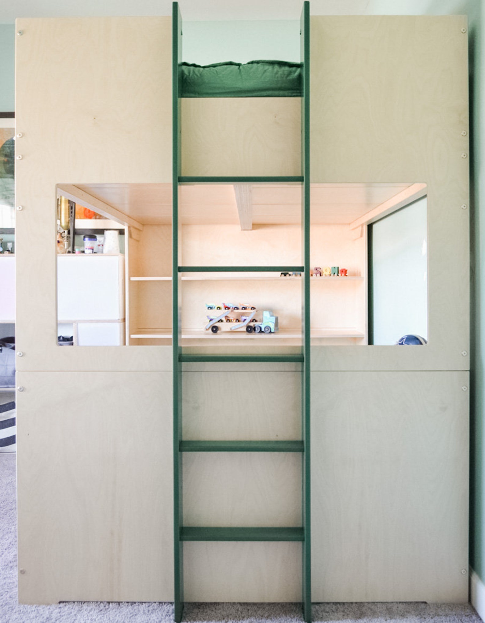 Arizona Loft Bed Full/double Size With Desk and Storage - Etsy