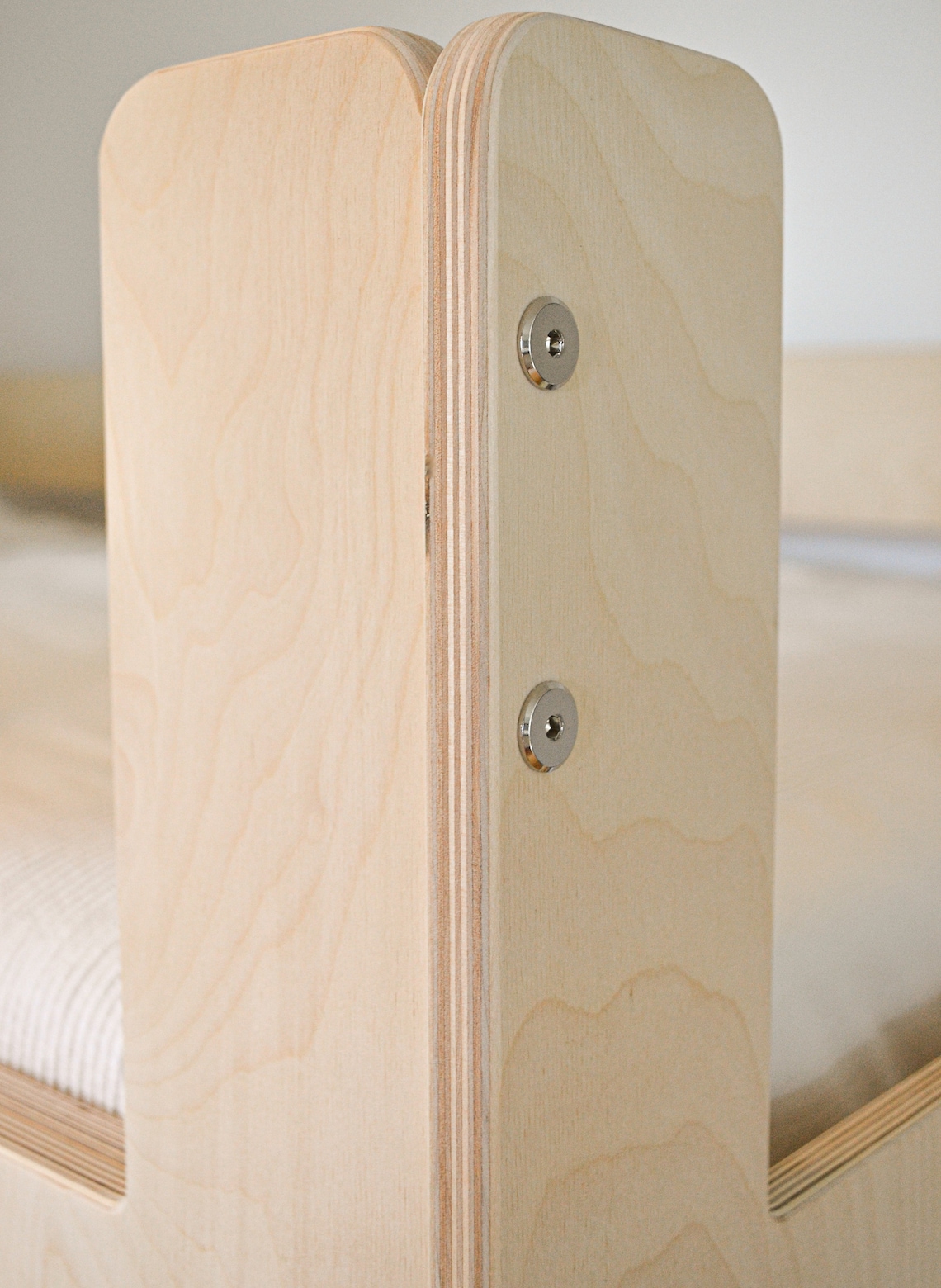 Modern Kids Bunk Bed Double Entry Ladder Design - Etsy