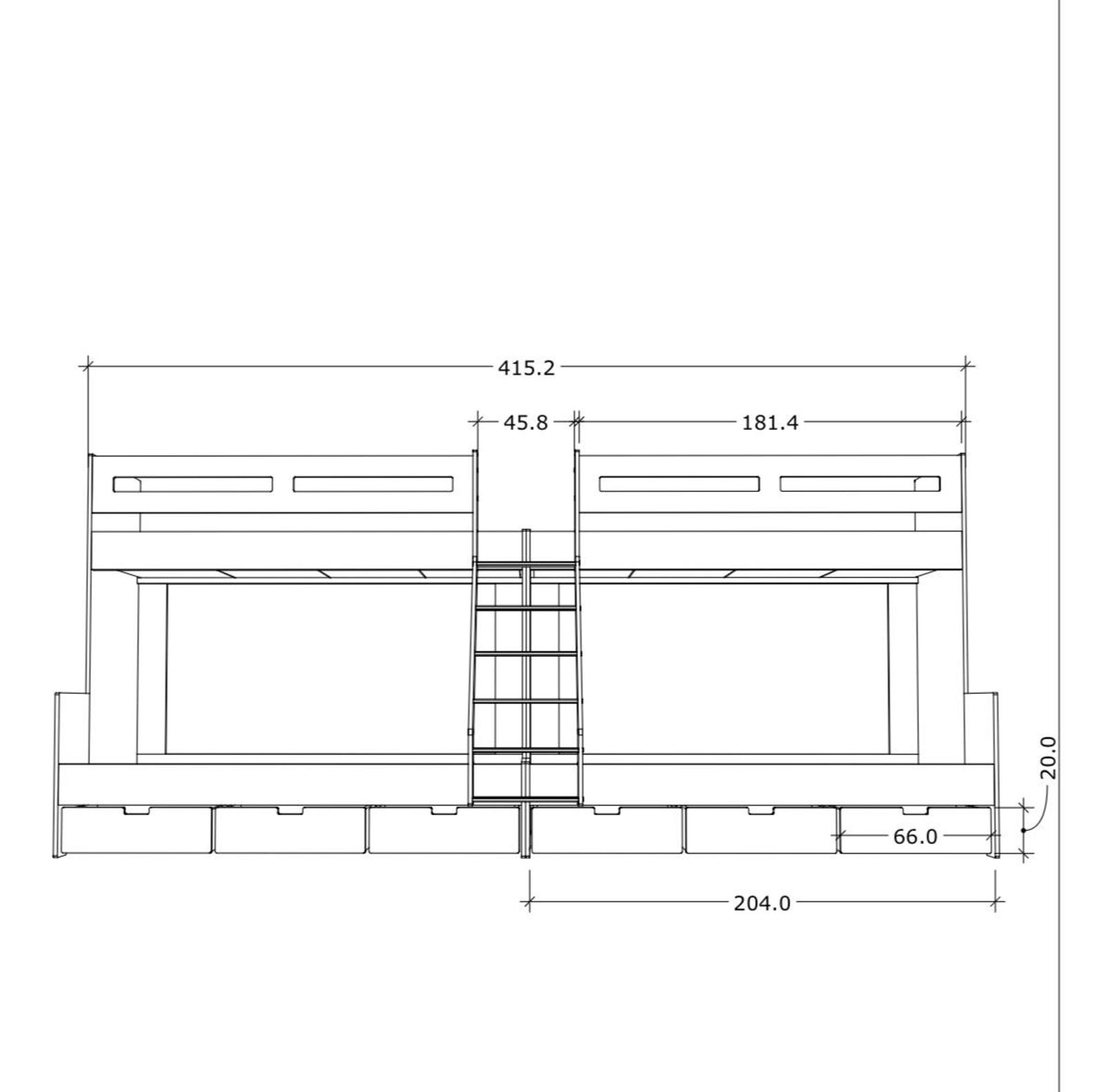Bunk Room Made for Hawaii, Twin Xl’s Over Queen Bunk Beds, Beautifully ...