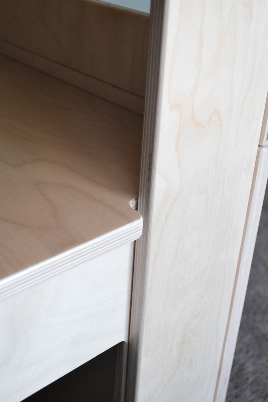 Arizona Loft Bed Full/double Size With Desk and Storage - Etsy