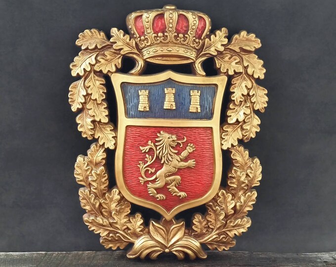 Coat of Arms Wall Plaque - Medieval Heraldry - Universal Statuary ...