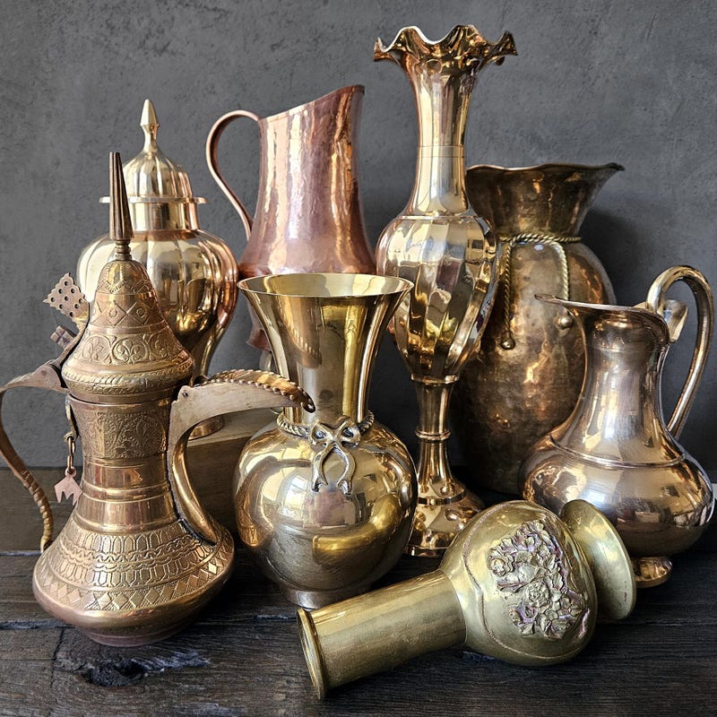 Copper Vases - Etsy