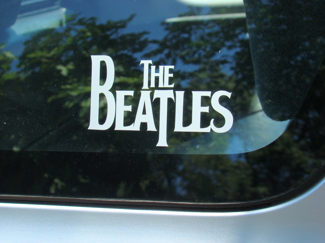 The Beatles Vinyl Decal - Etsy