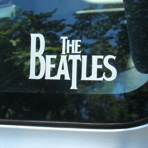 The Beatles Vinyl Decal - Etsy