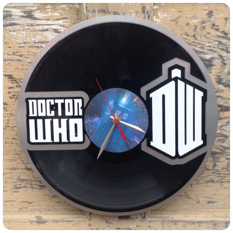 Doctor Who Clock - Etsy