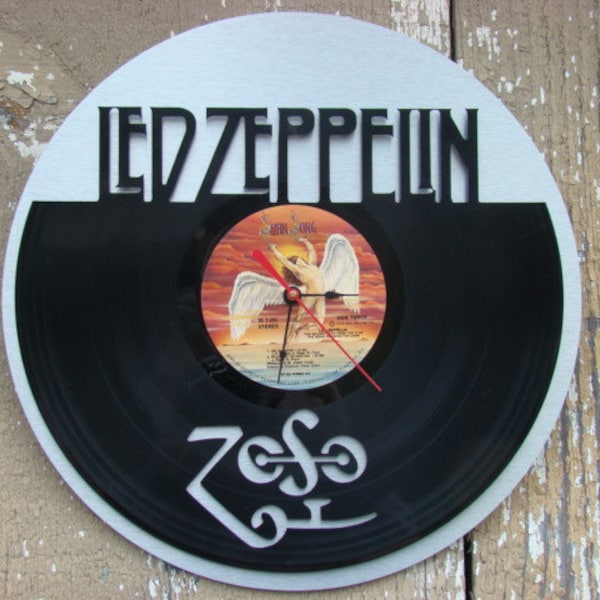 Led Zeppelin Clock - Etsy