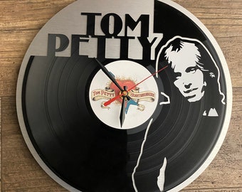 Re-purposed, Recycled Vinyl Record Led Zeppelin Vinyl Clock - Etsy