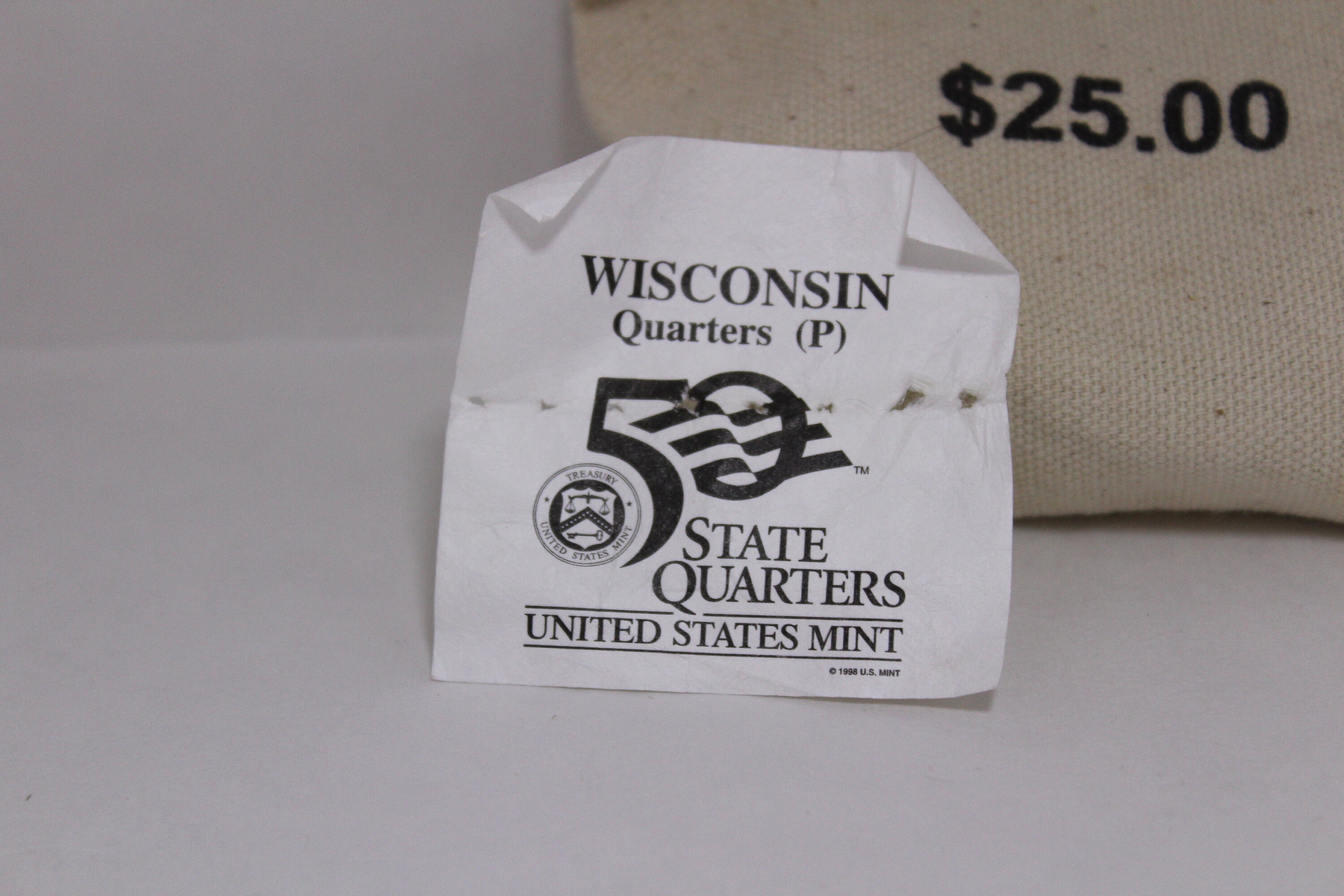 U. S. Mint Quarters Bag 100 Quarters Unopened 1999 - Etsy