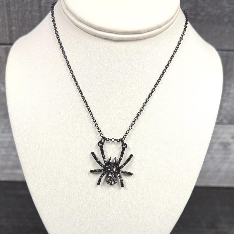 Spider Necklace - Etsy
