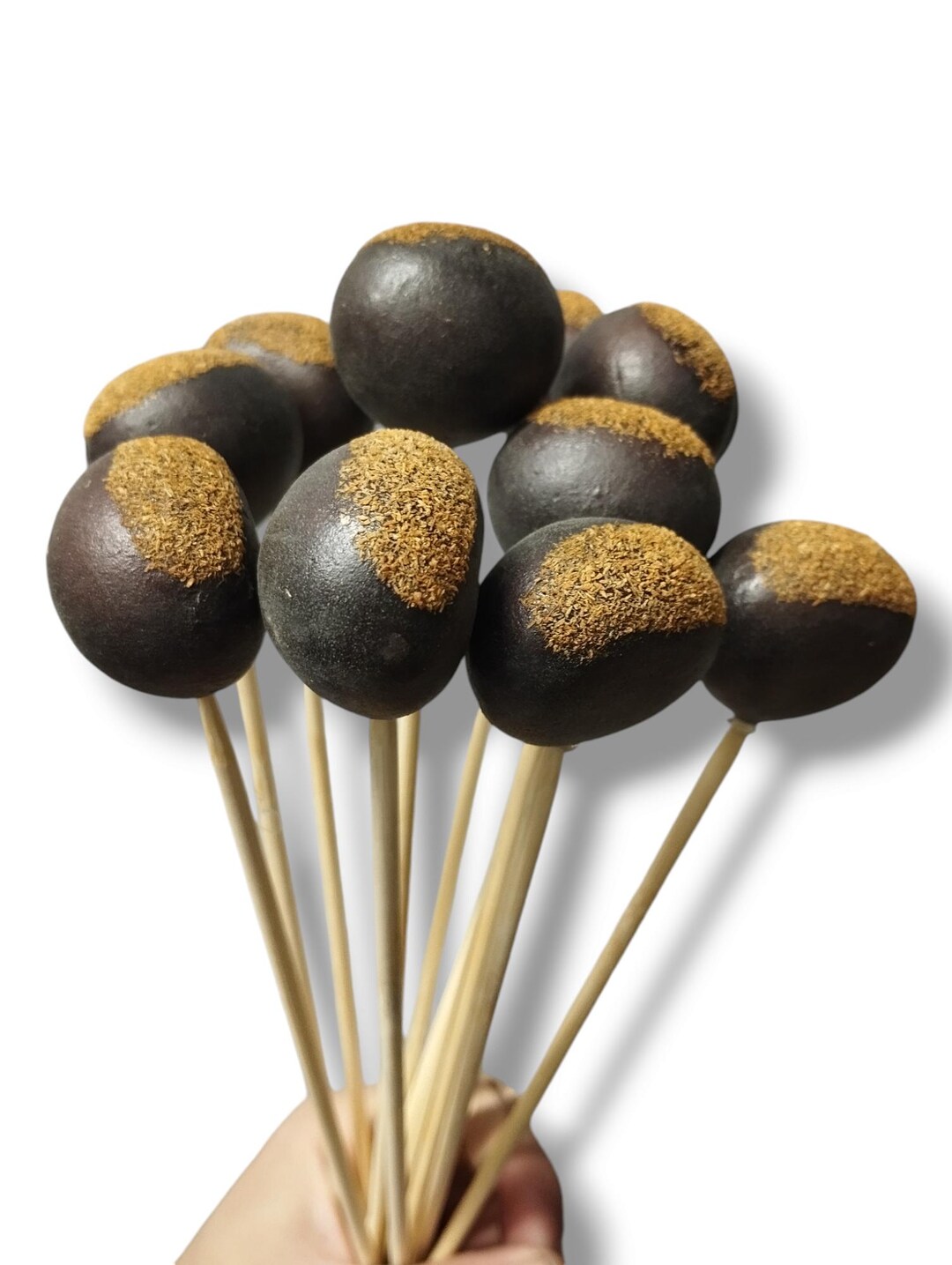 10 X Artificial Chestnut Bunch - Faux Chestnut Bunch Decor - for Crafts ...