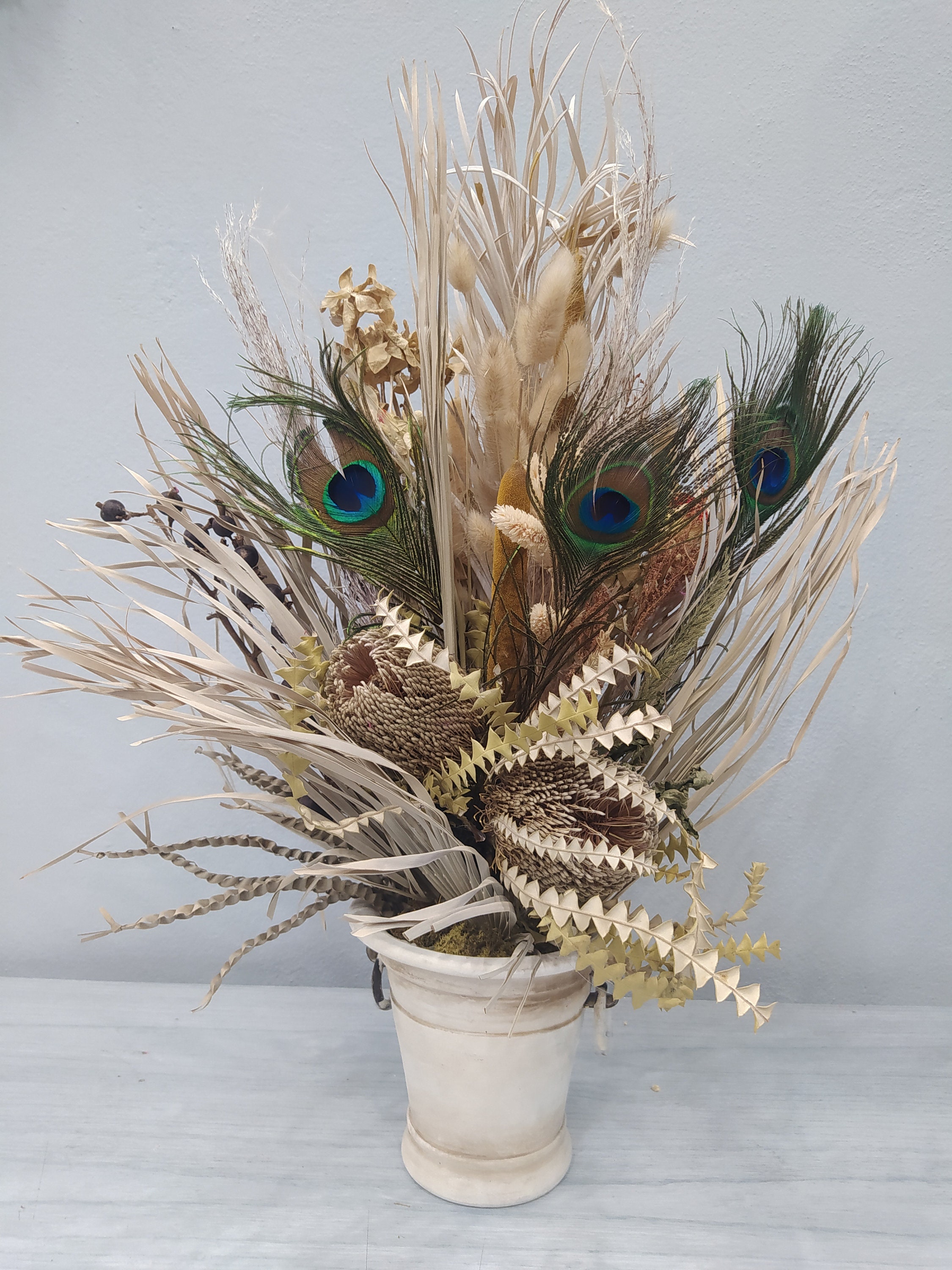 Peacock Feather Flower