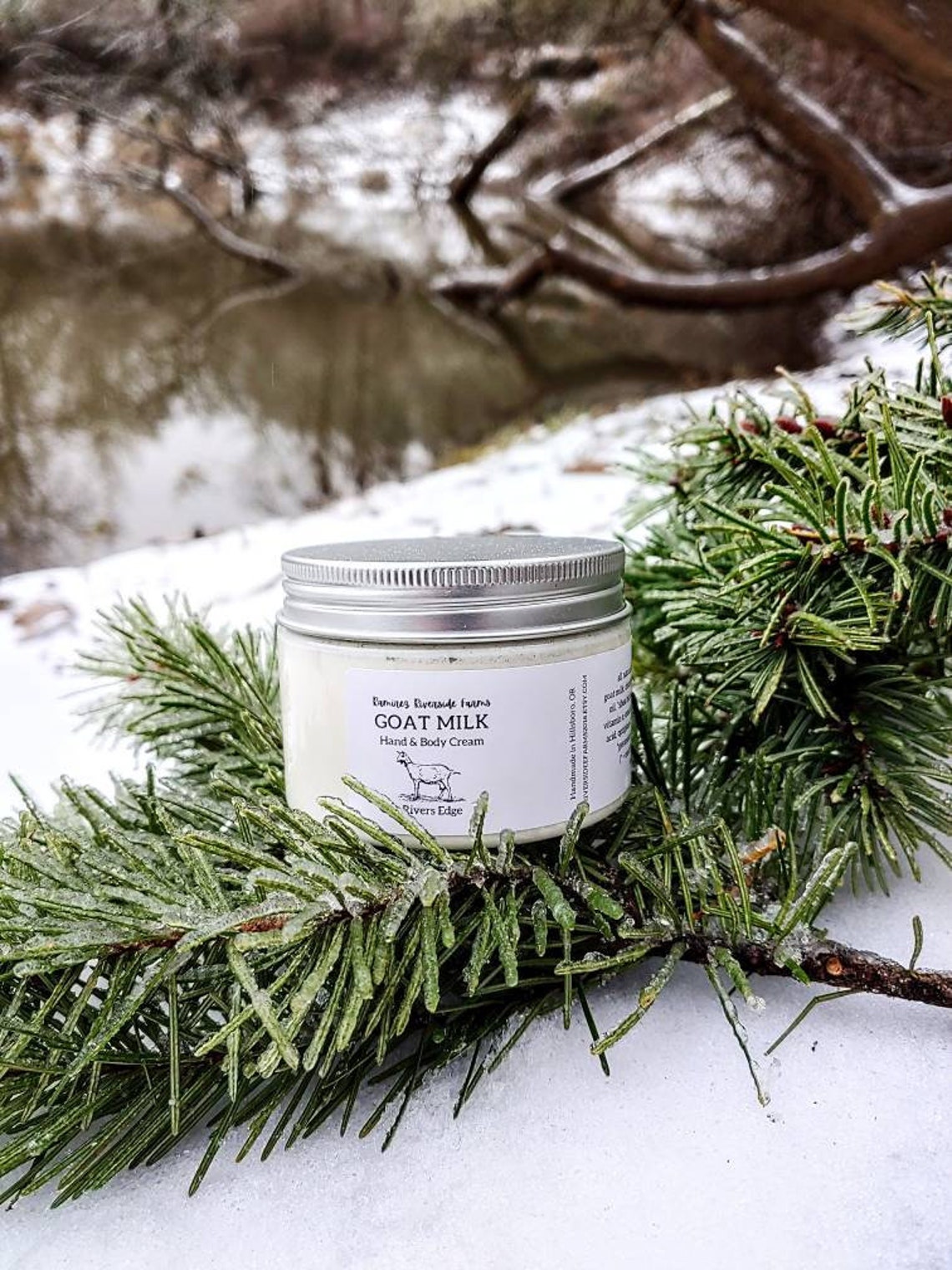 Goat Milk Hand & Body Cream | All Natural | Healing Moisturizer ...