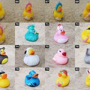 Rubber Duck Key Chains - Cute Rubber Ducky - Jeep Ducking Party Favors ...