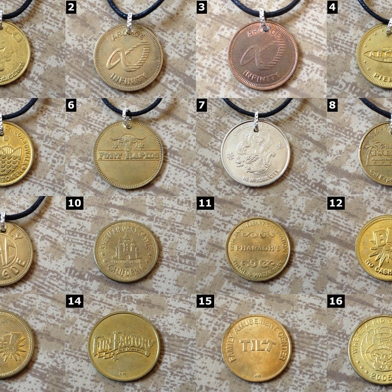 Arcade Tokens - Etsy