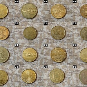 Video Game Arcade Token Gaming Accessories - Namco, Sega and More! - Etsy