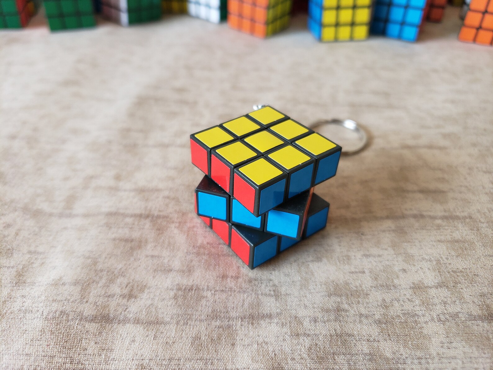 mini-magic-cube-puzzle-key-chain-fully-functional-etsy