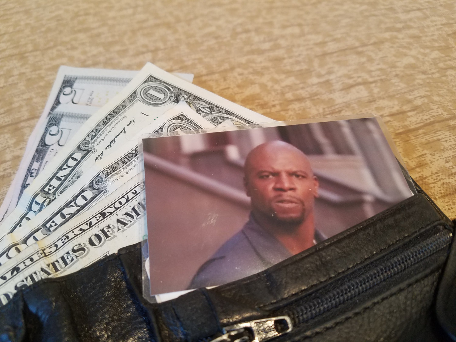 Terry Crews Photo Card for Wallet (or Bad Parking) - Don't Waste Money ...