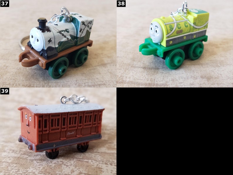 Thomas the Tank Engine Keychains Thomas and Friends Party - Etsy