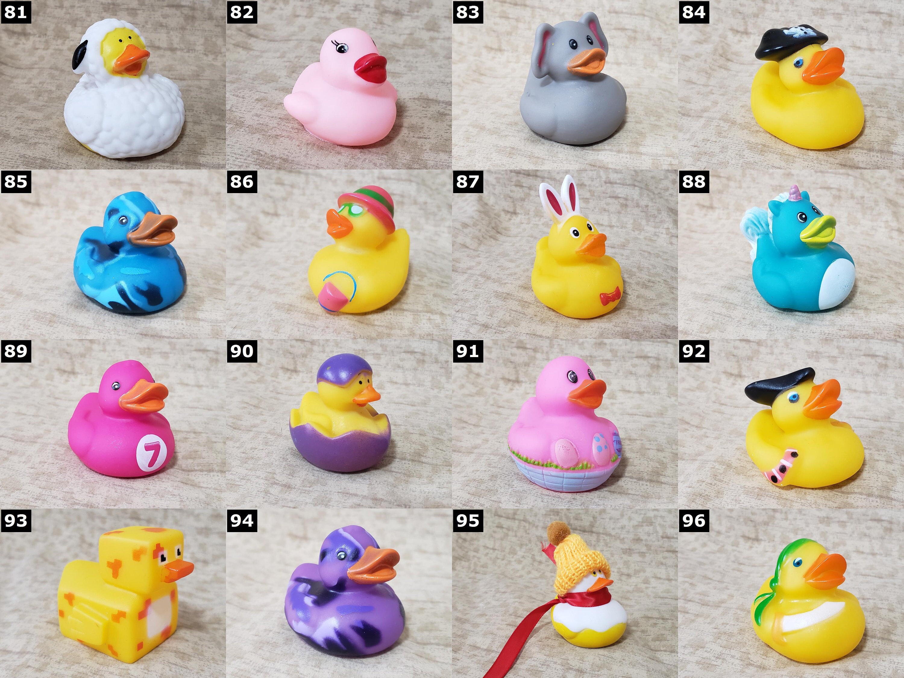 Rubber Duck Key Chains Cute Rubber Ducky Party Favors | Etsy