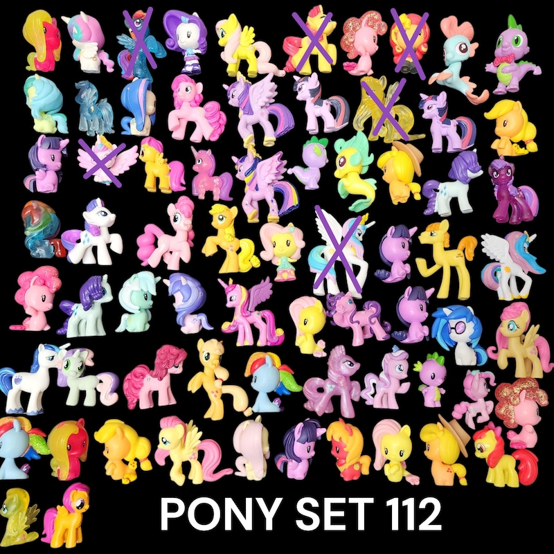 Vintage Mlp Set - Etsy