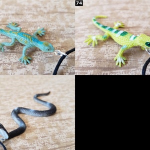 Reptile and Amphibian Accessories Party Favors Necklaces, Keychains and ...